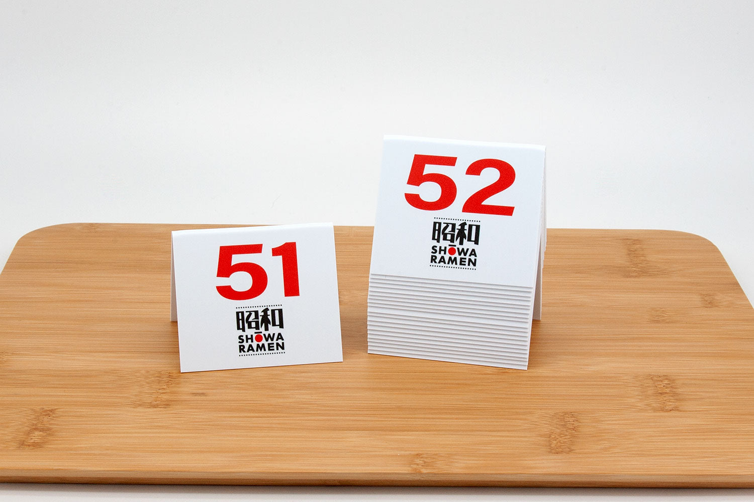 Custom Printed Standard Table Numbers | City Grafx