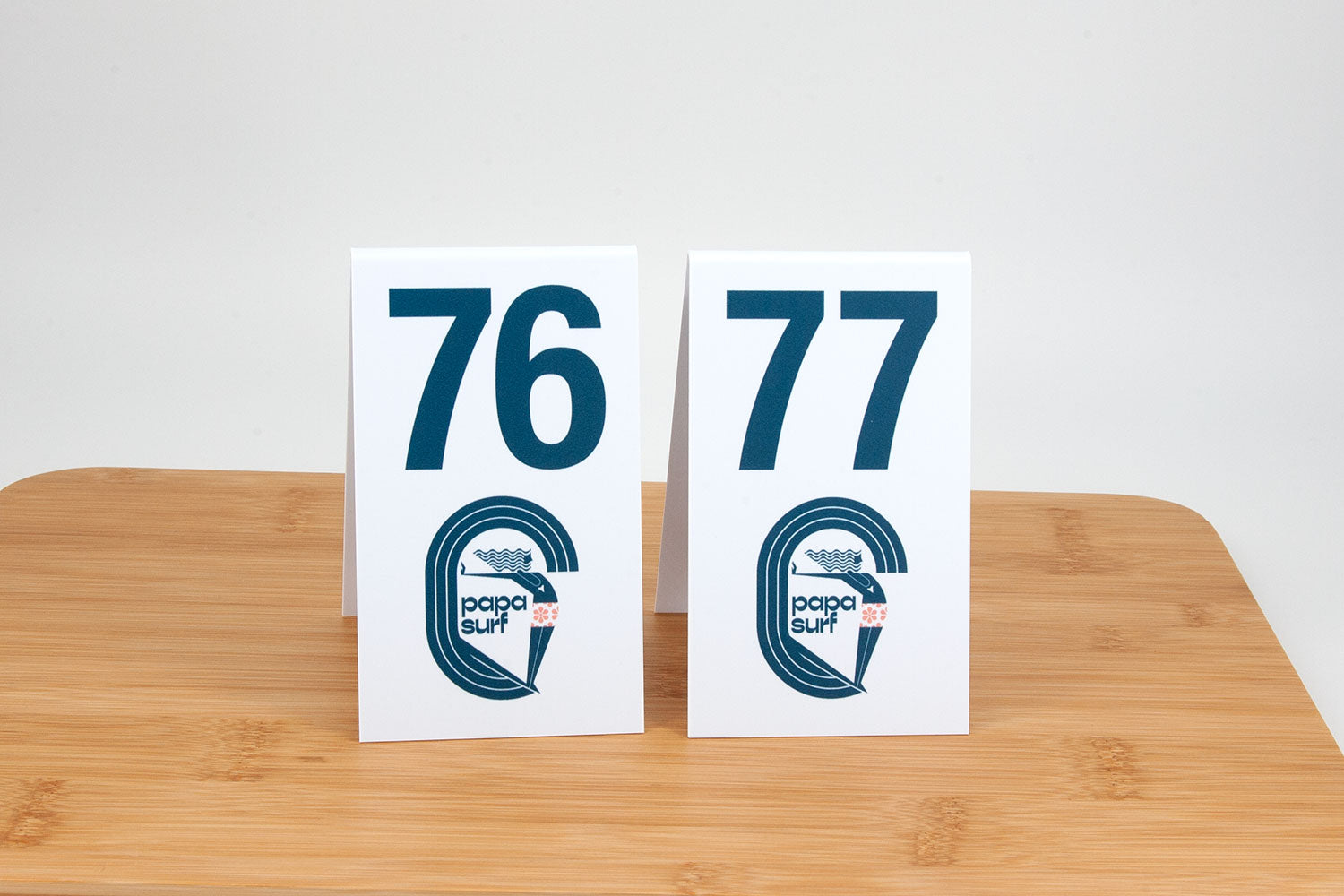 Custom Printed Tall Table Numbers | City Grafx