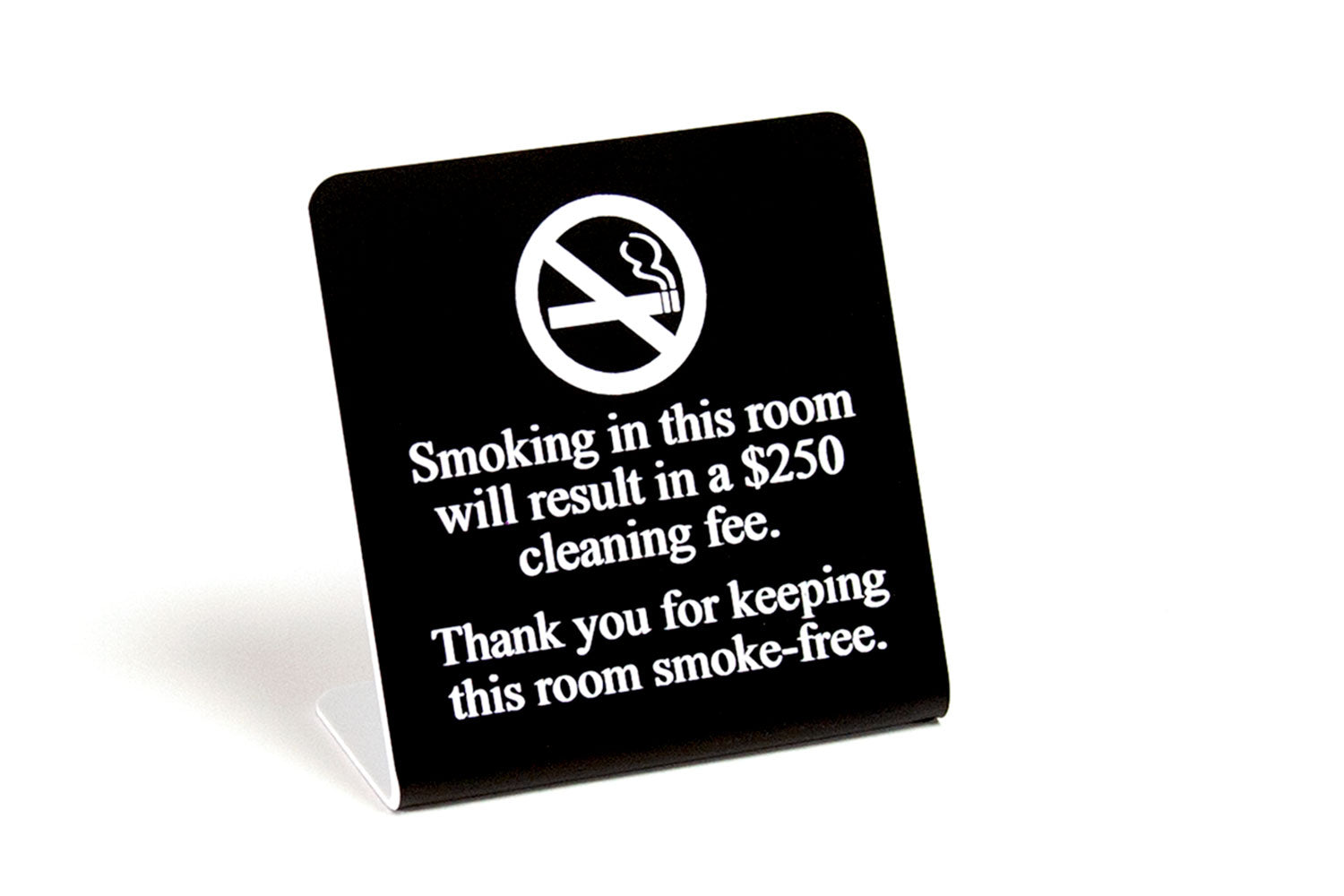 Engraved No Smoking Room Signs | City Grafx
