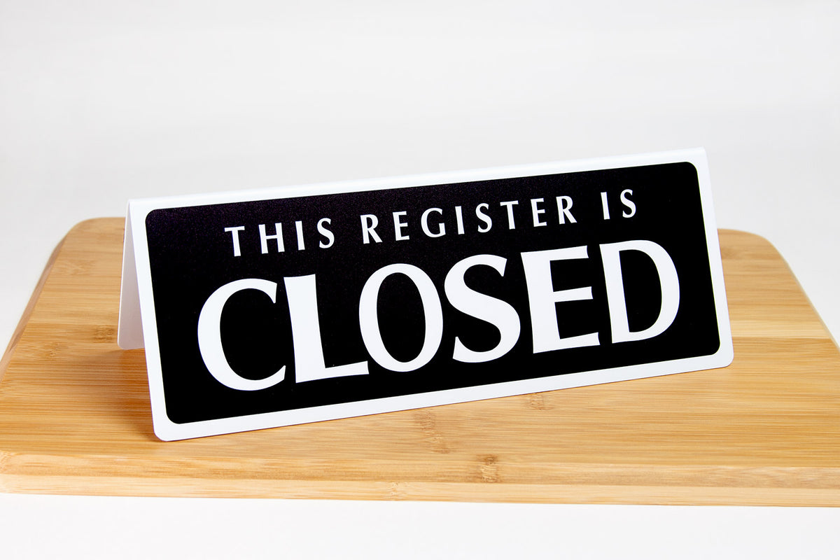 Register Closed Tents - Large | City Grafx