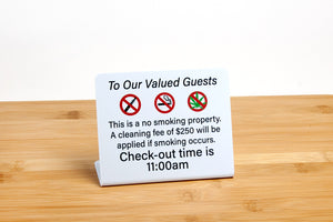 Hotel & Guest Room Signs | City Grafx