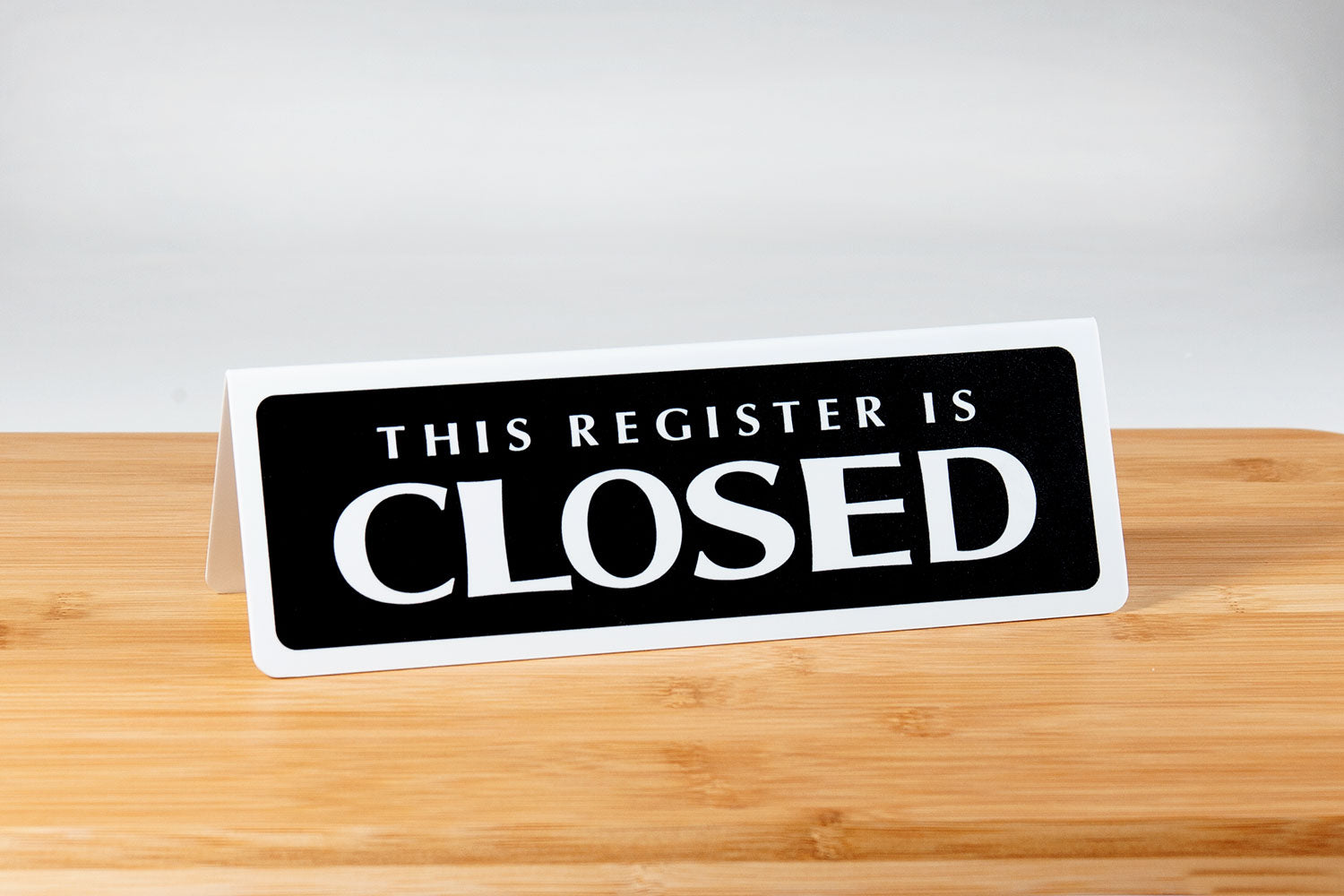 5pk Register Closed Tents - Small – City Grafx