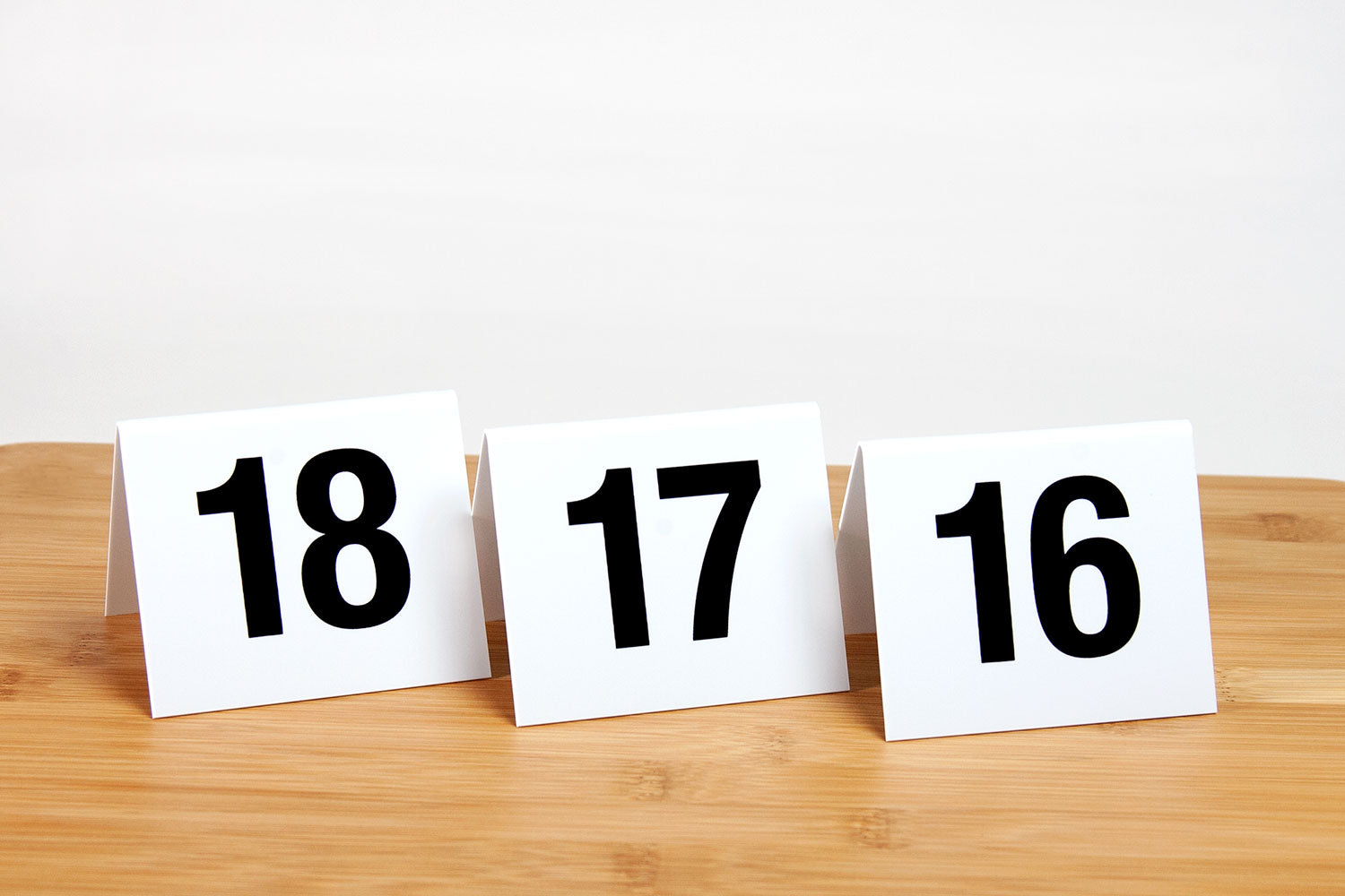 Standard Table Markers | City Grafx