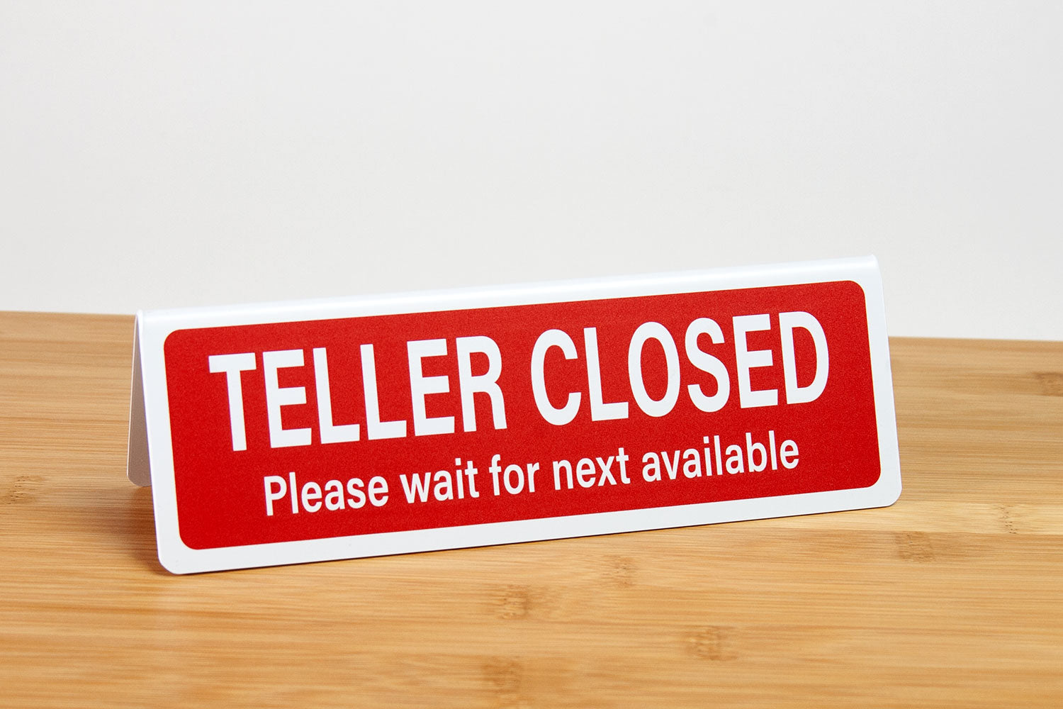 Bank Teller Closed Signs | City Grafx